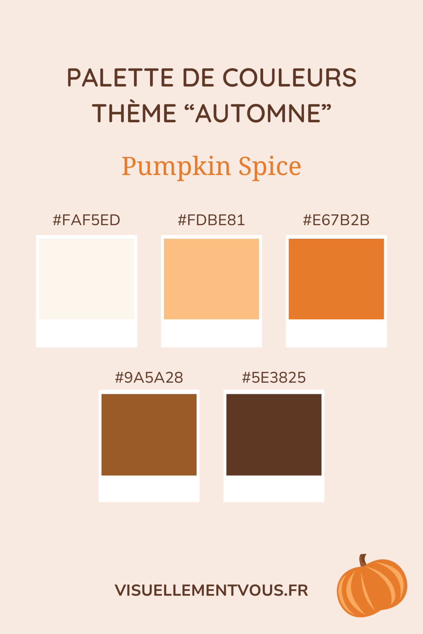 Visualchimie » 10 palettes de couleurs inspiration automne - Visualchimie